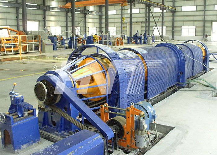 Steel Aluminium Copper Wire Tubular Strander Machine 700m/Min