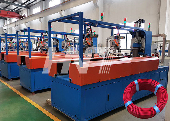 4 Point Cable Wire Coiler And Binding Machine With Coil Max. OD600mm