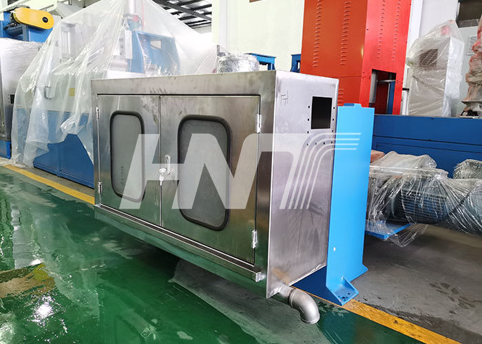 Extrusion Line Double Wheel Capstan Machine For Building Wire