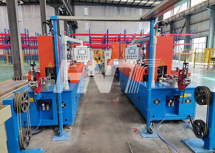 Wire Insulation Line with Cable Coiling Machine