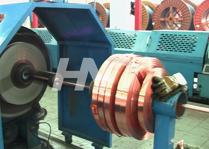 Copper Tape Armoring Machine Tangential Tape Wrapper