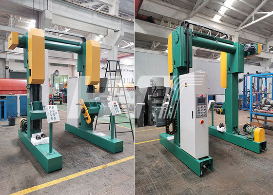 Portal Type Wire Payoff Machine 2500mm Bobbin Pay Offs And Take Ups
