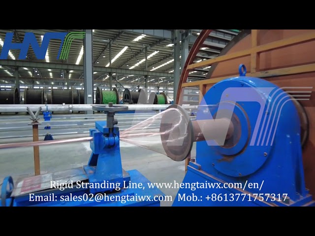 Rigid Stranding Machines For Copper , Steel And Aluminum cable ...