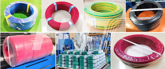 Cuff Type Shrink Wrap Heat Shrinking Machine Automatic Cable Coil Packing